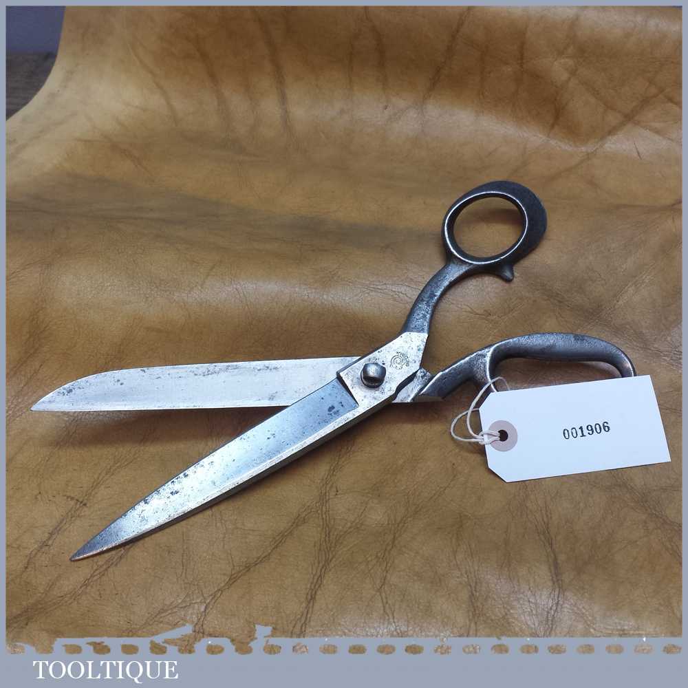 Vintage Quality Pair Of Bedima Italian 11” Tailors Shears Scissors ...