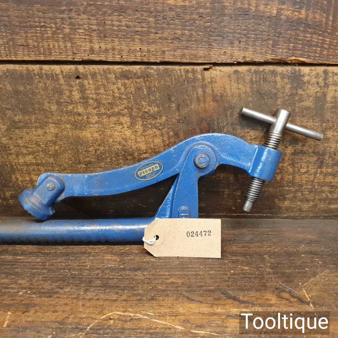 Vintage Record No: 146 Bench Holdfast Clamp 7/8” Stem – Good Condition ...