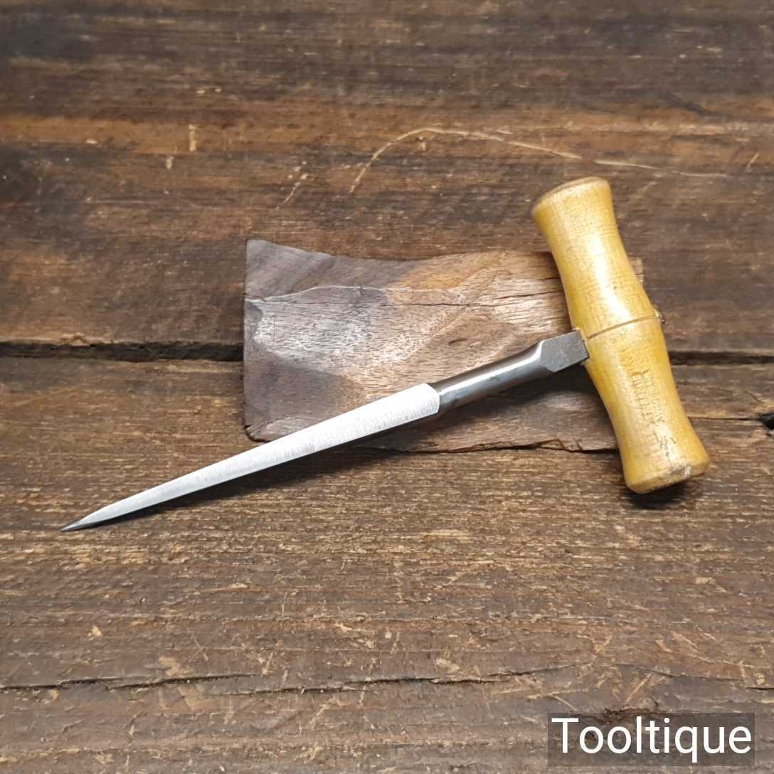 Vintage Hole Reamer Or Rimer Tool Beechwood Handle – Good Condition ...