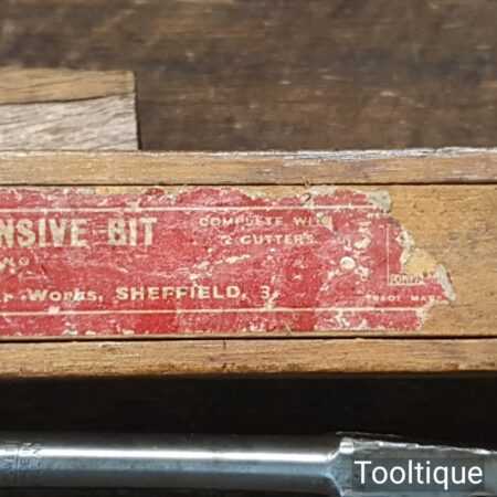 Vintage Boxed Ridgeway & Sons Power Expansive Bit Complete – Good ...