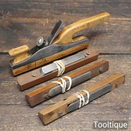 Small Vintage Pattern Makers Plane With 4 No: Interchangeable Soles ...