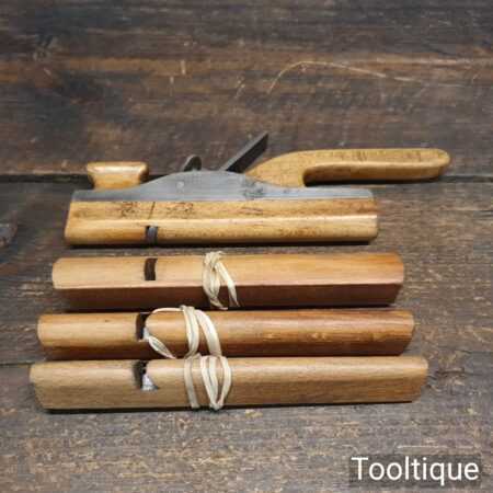 Small Vintage Pattern Makers Plane With 4 No: Interchangeable Soles ...