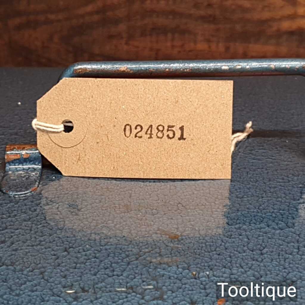 Vintage Enox Pressed Steel Engineer’s Tool Box – Good Condition | Tooltique