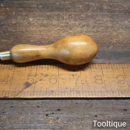 Vintage 8” Sailmakers Awl Boxwood Handle – Good Condition | Tooltique