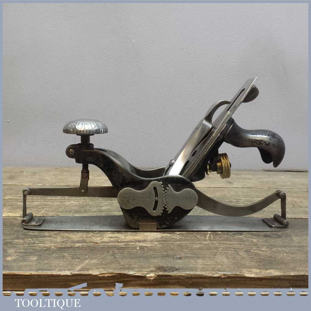 Vintage Stanley USA No: 113 Compass Plane With Original Pat Dated Iron ...