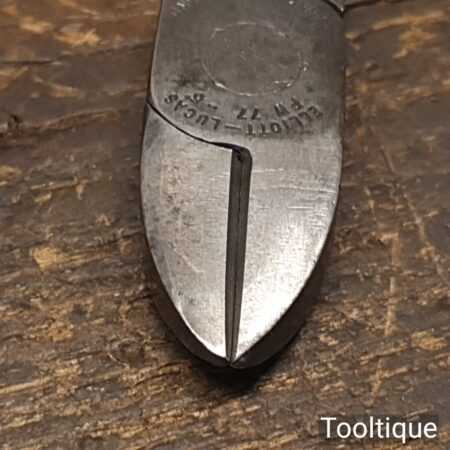 Vintage Elliott Lucas 6″ Side Cutter Pliers – Good Condition | Tooltique