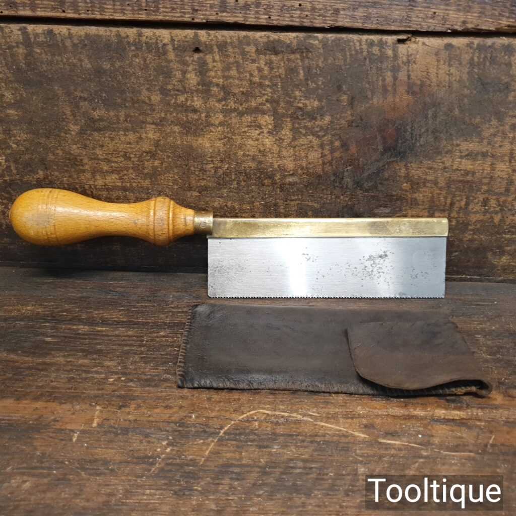 Vintage John Cockerill 6” Gentleman’s Brass Back Saw – Refurbished ...