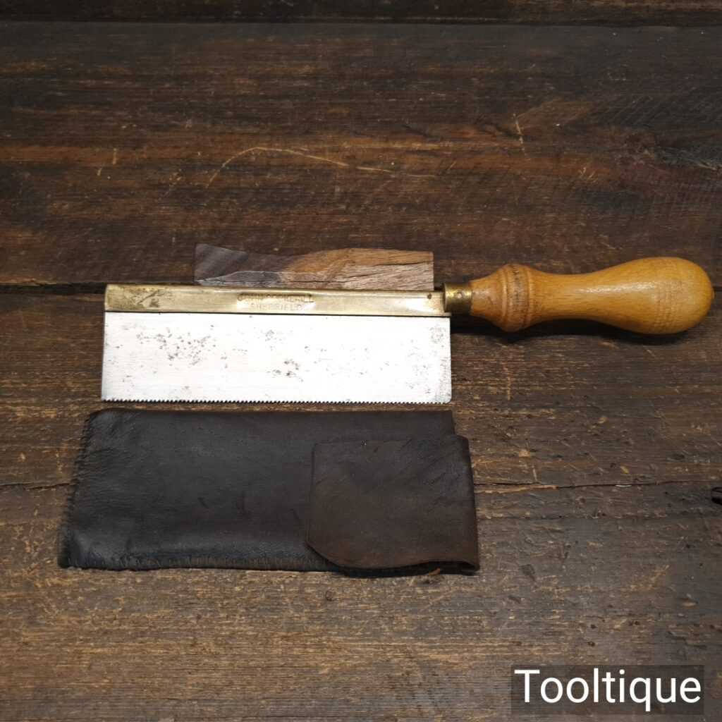 Vintage John Cockerill 6” Gentleman’s Brass Back Saw – Refurbished ...