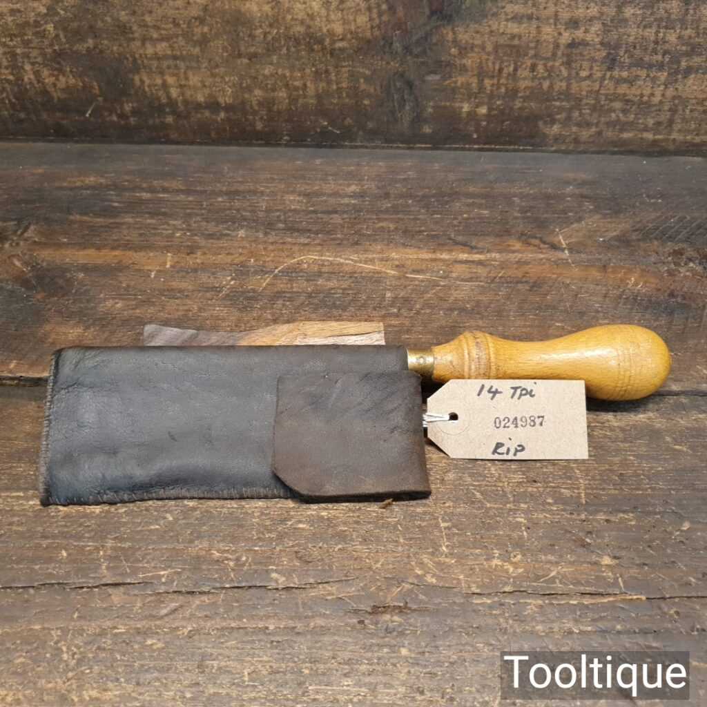 Vintage John Cockerill 6” Gentleman’s Brass Back Saw – Refurbished ...