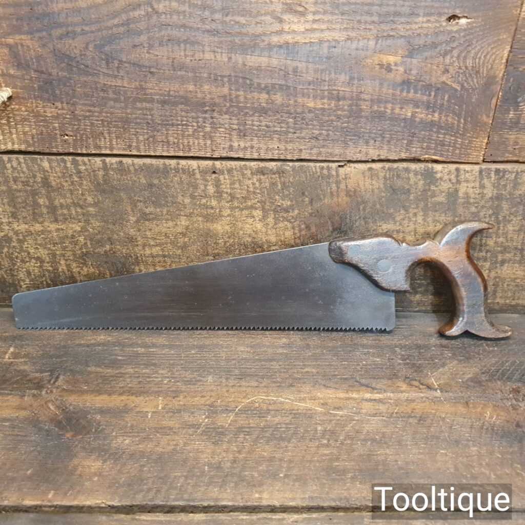 Vintage 19th Century 14” Rip Saw 6 TPI – Fully Refurbished Sharpened ...