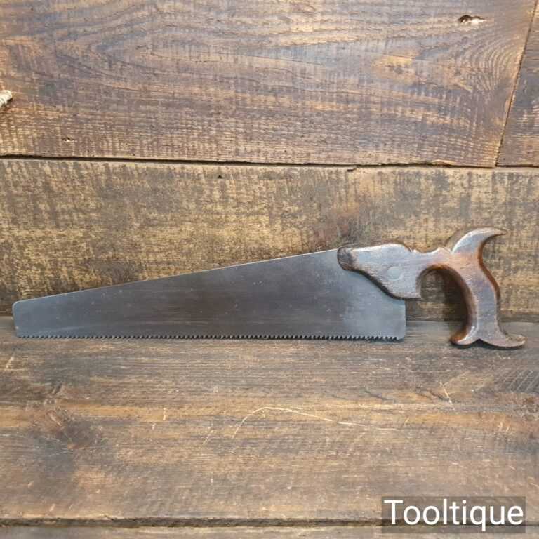 Vintage 19th Century 14” Rip Saw 6 TPI – Fully Refurbished Sharpened ...