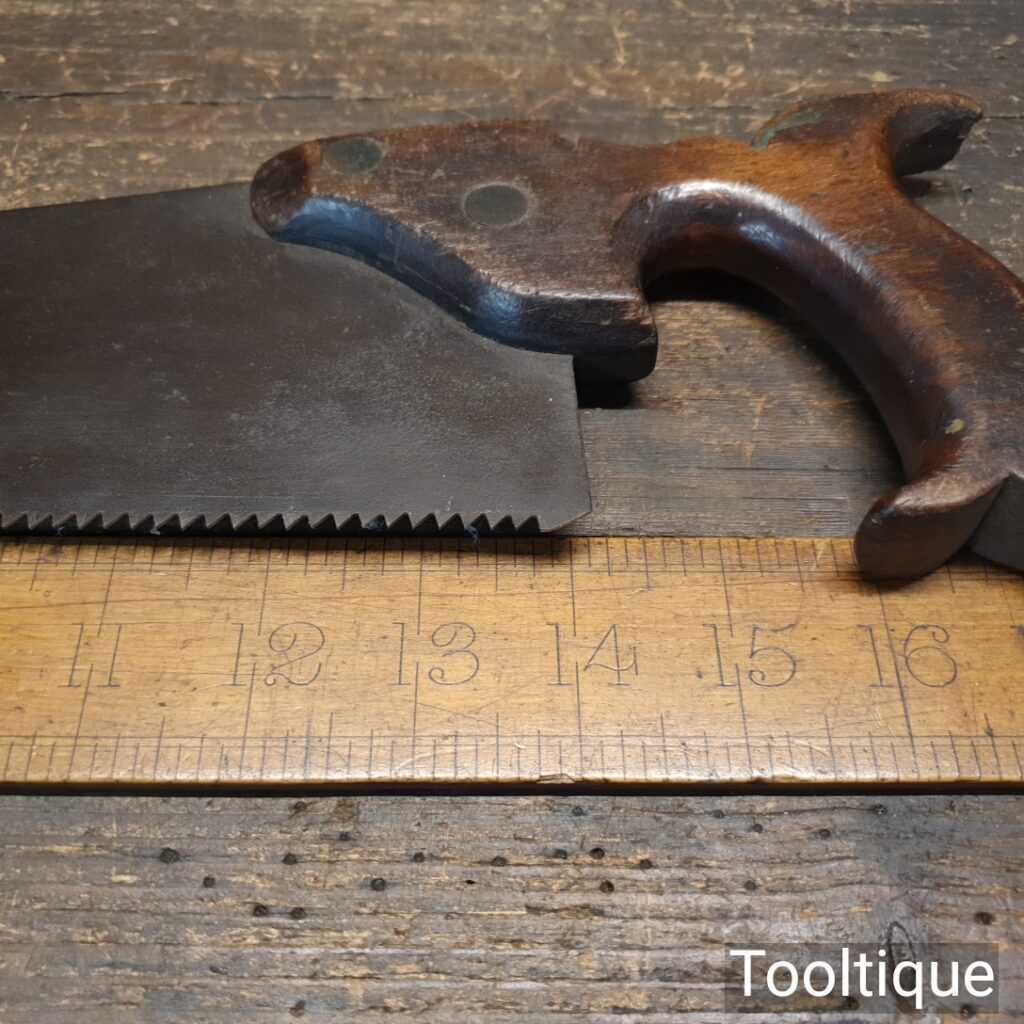 Vintage 19th Century 14” Rip Saw 6 TPI – Fully Refurbished Sharpened ...