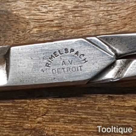 Vintage 7” Rimelspach A.V. Detroit Old Master No: 1 Barber Scissors ...
