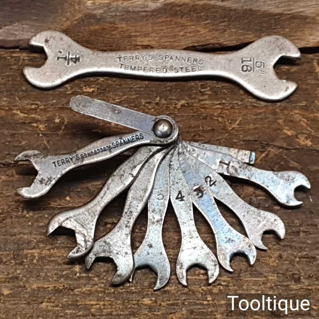 Vintage Engineers Combination Miniature Terry’s Spanners – Good ...
