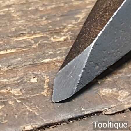 Vintage Stone Masons Pointed Chisel – Sharpened Ready For Use | Tooltique