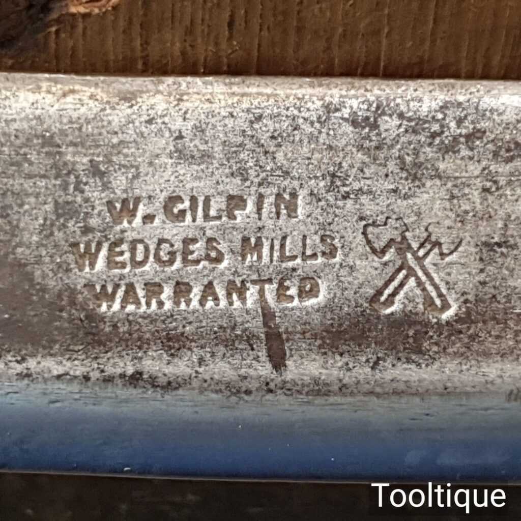 Vintage W. Gilpin Carpenter’s Drawknife 11” Cutting Edge – Sharpened ...