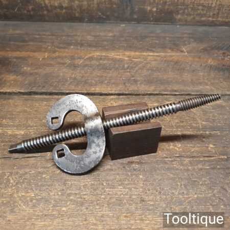 Scarce Antique Buck Tottenham 1838-1930 Wood Carver’s Bench Screw ...