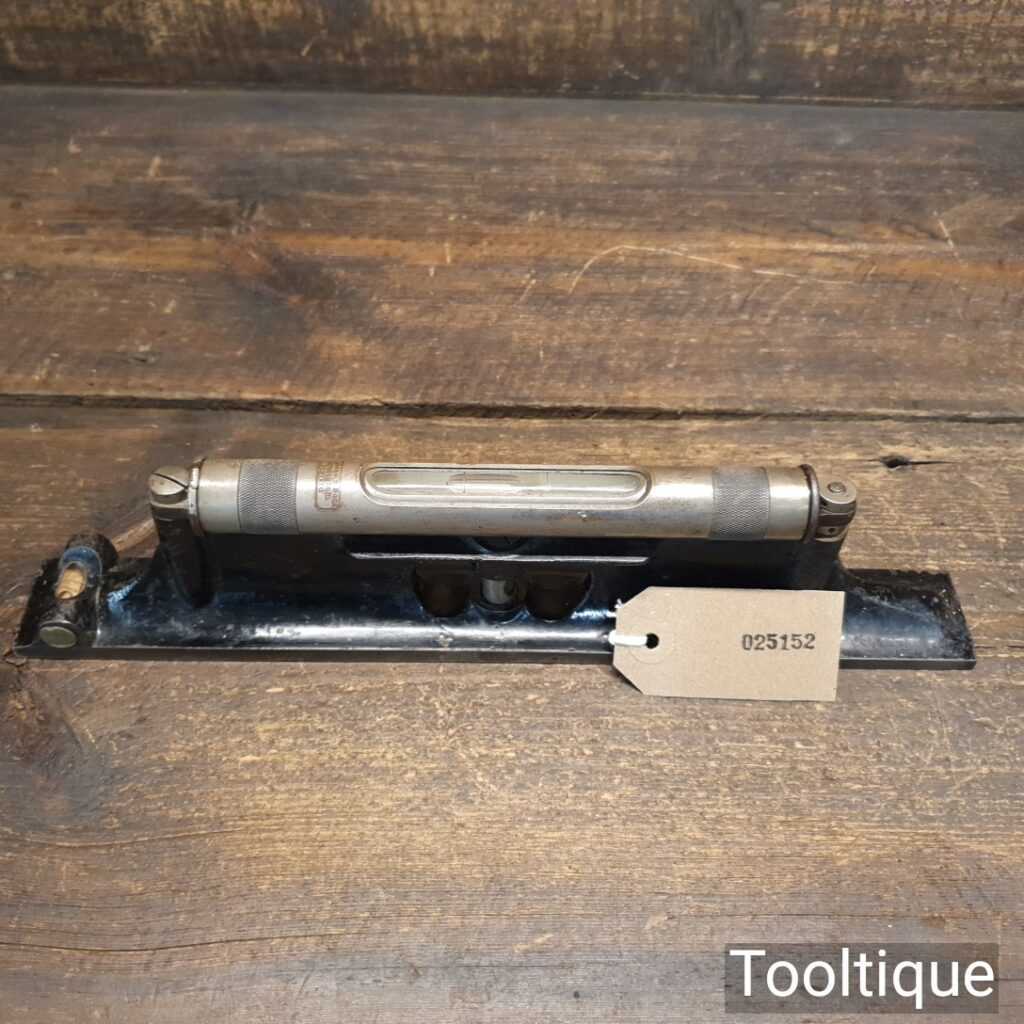 Vintage J. Rabone & Sons Engineer’s 12” Machinist’s Adjustable Spirit ...