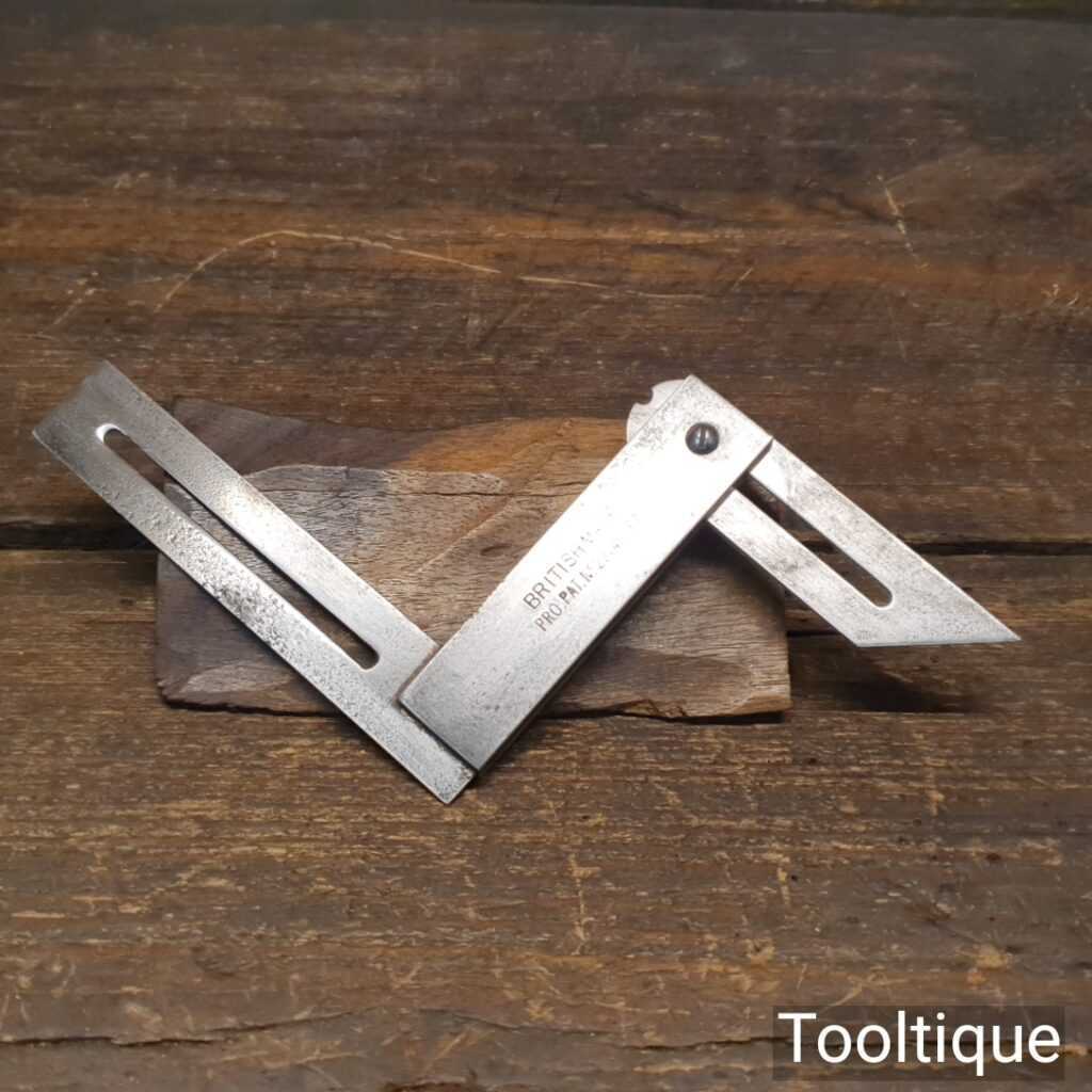 Vintage Engineers Combination Steel Try Square & Bevel – Good Condition ...