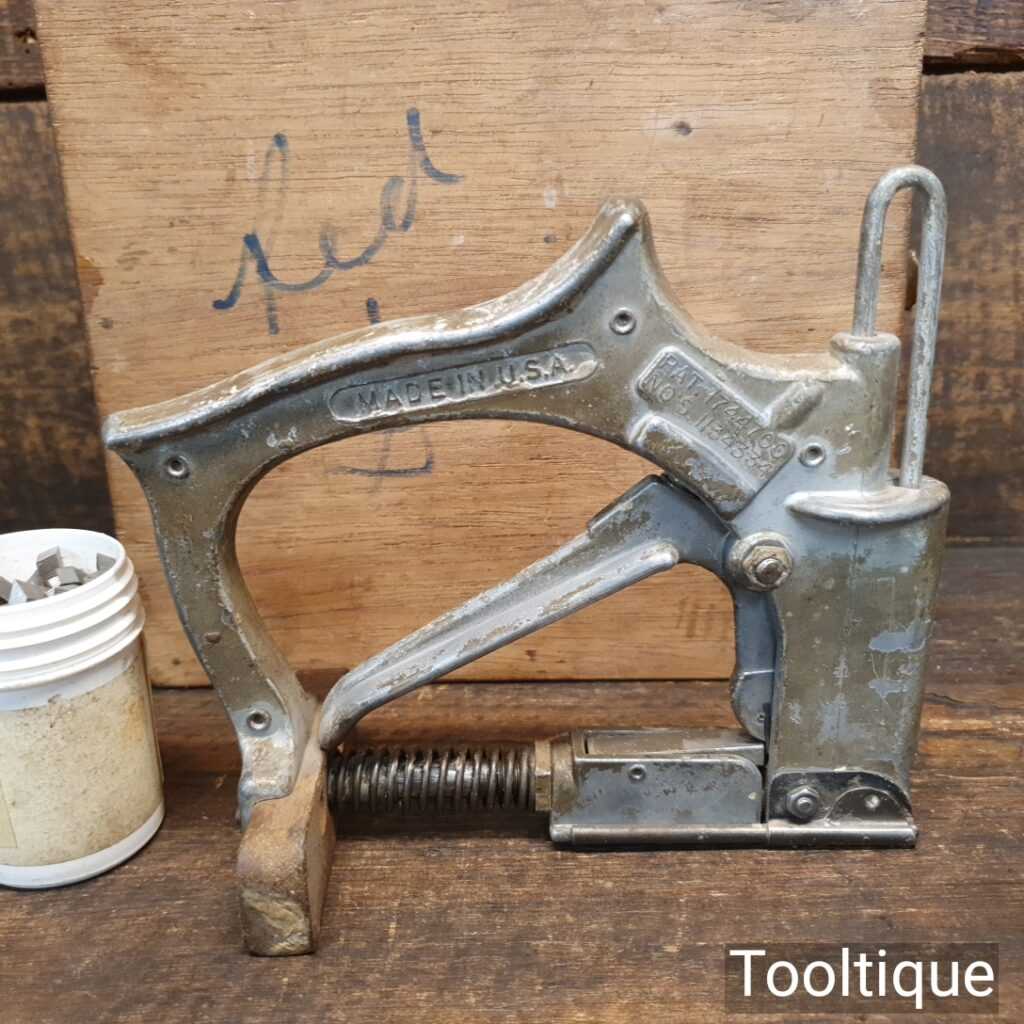 Vintage Boxed Red Devil DP1 Window Glaziers Point Stapler Gun ...