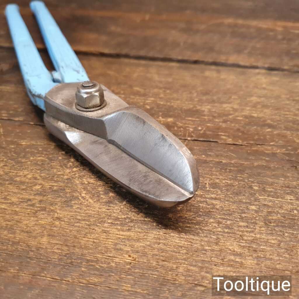 Vintage Footprint Brand 12″ Tilted Tin Snips – Sharped Ready To Use ...