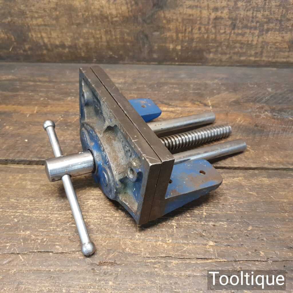 Vintage Record No: 50 Cast Steel Bench Vice With 6″ Jaws – Good ...