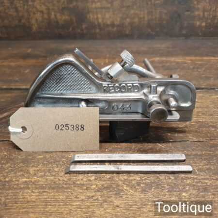 Vintage Record No: 043 Plough Plane – Fully Refurbished Ready To Use ...