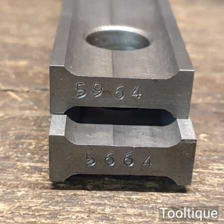 Vintage Pair Of 6” Long x ½” Wide Engineers Parallel Bars – Good ...