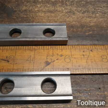 Vintage Pair Of 6” Long x ½” Wide Engineers Parallel Bars – Good ...