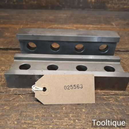 Vintage Heavy-Duty Pair 6” x 1” Engineers Parallel Bars – Good ...