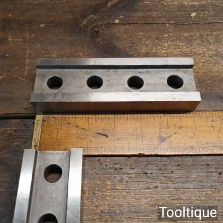 Vintage Heavy-Duty Pair 6” x 1” Engineers Parallel Bars – Good ...
