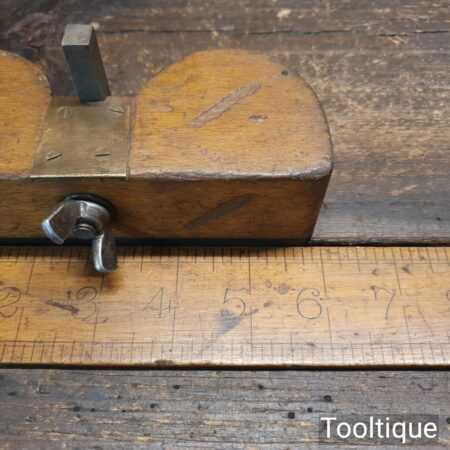 Vintage 6″ Beechwood Wooden Hand Router Ebony Sole – Sharpened Honed ...