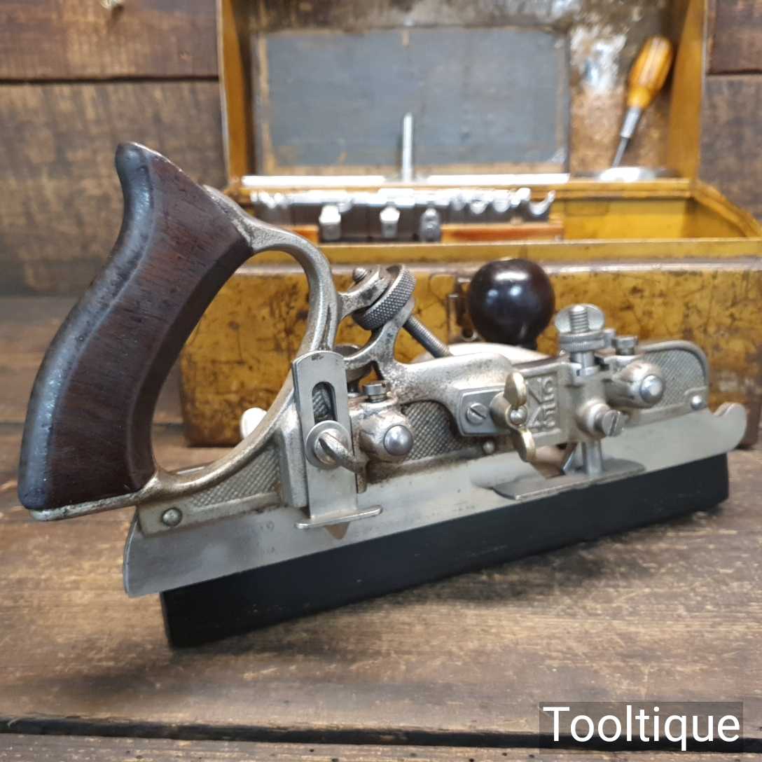 Vintage Boxed Stanley USA No: 45 Combination Plough Plane In Original ...
