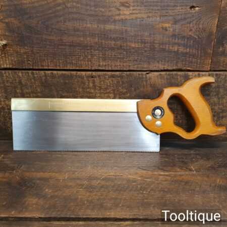 Crisp Vintage No: 120 W. Tyzack & Turner 12” Brass Back Tenon Saw 14 ...