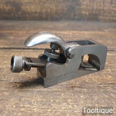 Vintage Record No: 077A Bull Nose Or Chisel Plane – Fully Refurbished ...