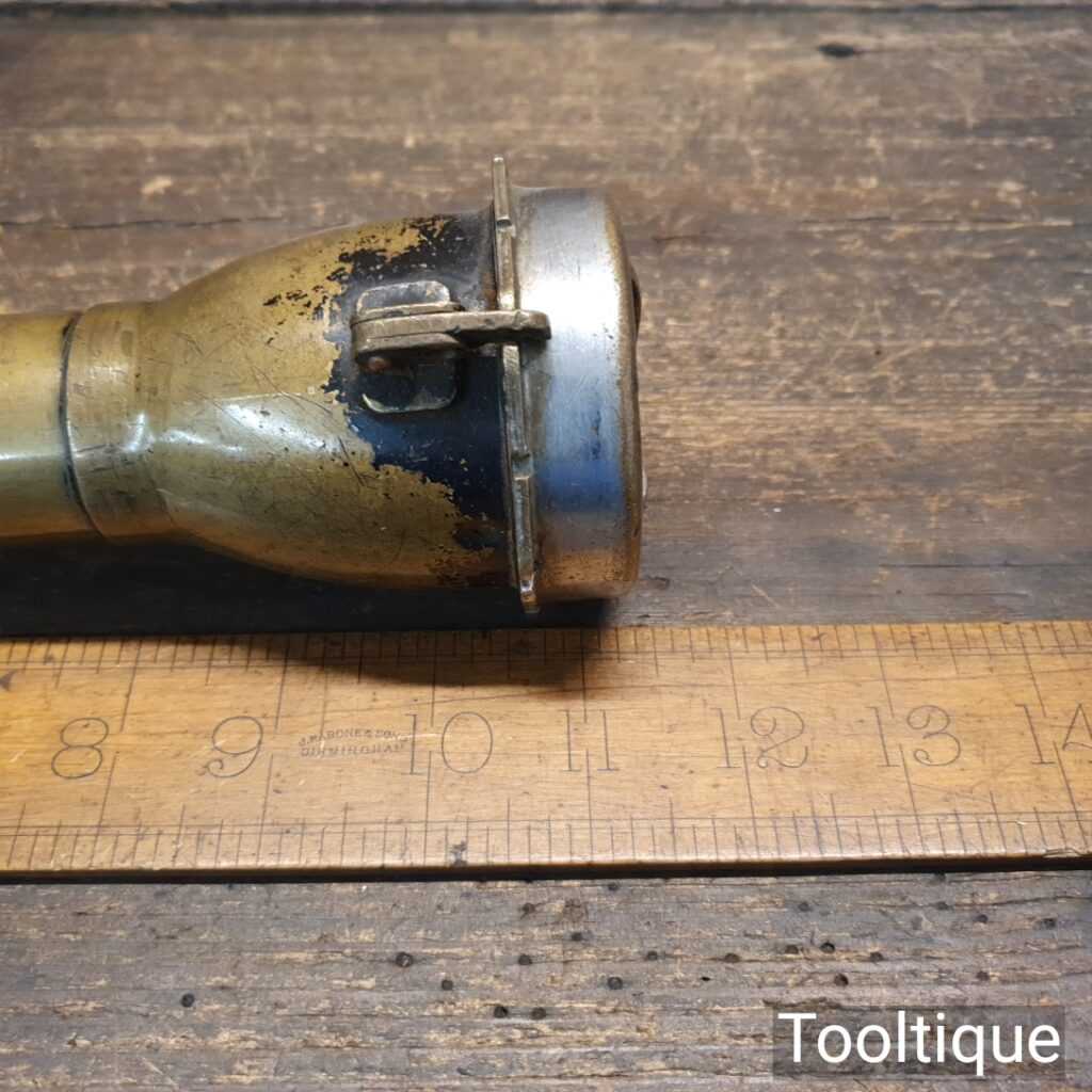 Vintage 1920’s Miners Brass Safety Torch – Original Condition | Tooltique