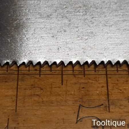 Vintage W. Tyzack & Turner No: 14B 12” Brass Back Tenon Saw 11 TPI ...