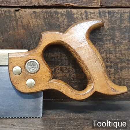 Vintage W. Tyzack & Turner No: 14B 12” Brass Back Tenon Saw 11 TPI ...