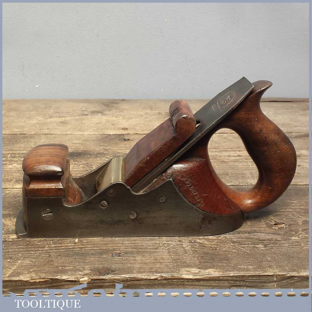 Antique 19th Century Scottish Infill Smoothing Plane With Iron Body ...