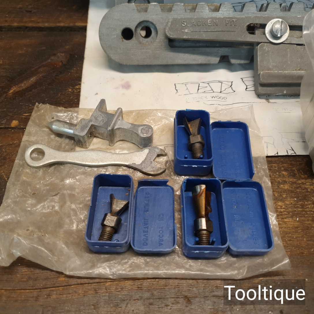 Vintage Boxed Arcoy Dovetailer Jig Complete With Many Extra Parts ...