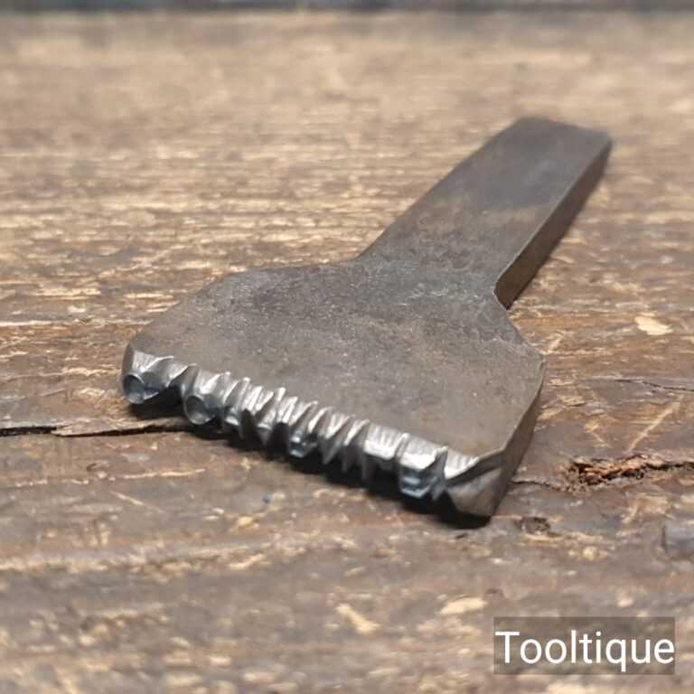 Vintage Craftsman’s Cast Steel Name Stamp C. Charnley For Marking Tools ...
