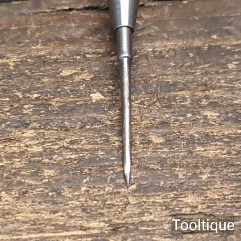 Vintage Moore & Wright Engine Turned Scriber – Good Condition | Tooltique