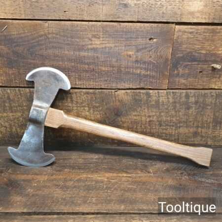 Interesting Antique Double-Headed Hand Axe – Sharpened Honed | Tooltique