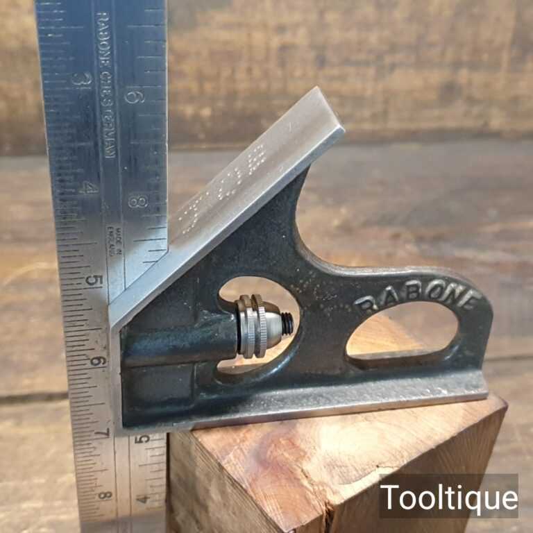 Vintage Rabone Chesterman No:1901 Adjustable Combination Square – Fully ...