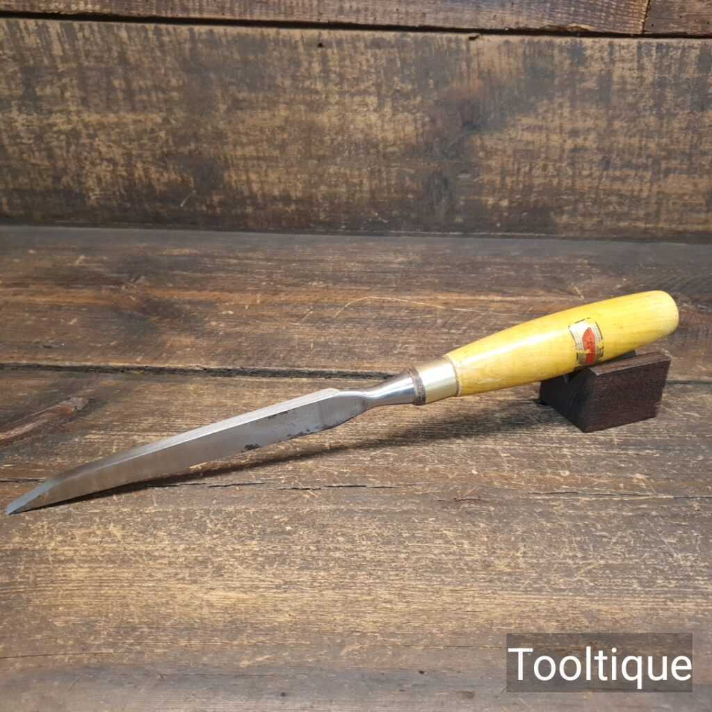 Vintage Footprint ¼” Cast Steel Sash Mortice Chisel – Sharpened Honed ...