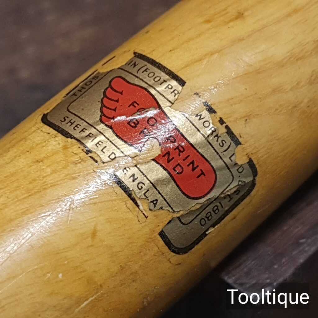 Vintage Footprint ¼” Cast Steel Sash Mortice Chisel – Sharpened Honed ...