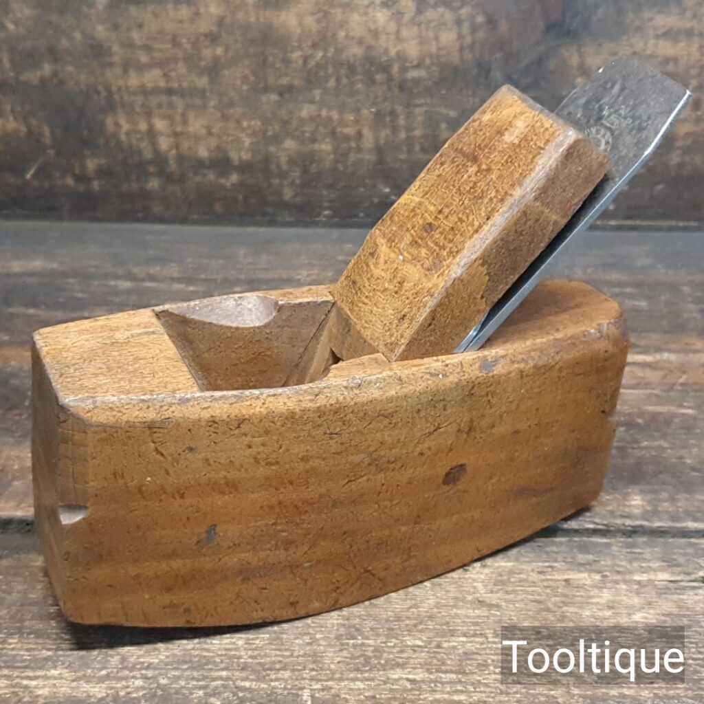Vintage Buck 6 ½” Long Beechwood Curved Sole Compass Plane – Fully ...