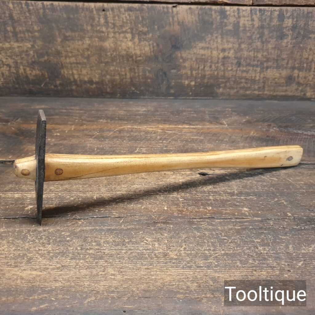 Vintage Saw Setting Hammer Fitted To Laminated Wood Handle | Tooltique