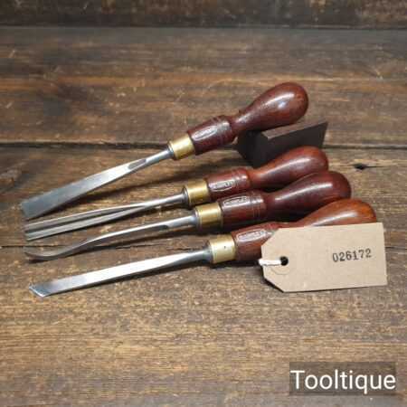Vintage Part Set 4 Marples Block Cutter Carving Palm Chisels ...