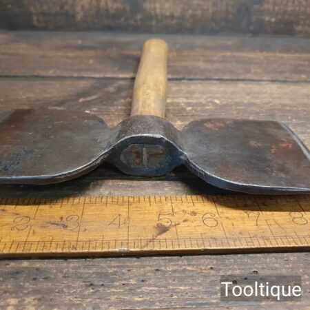 Vintage Blacksmiths Made Double Edge Brick Cleaning Axe – Ready To Use ...